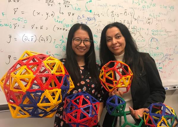 Siyu Li and Roya Zandi | UCR News | UC Riverside