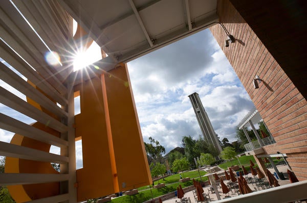 HUB bell tower | UCR News | UC Riverside
