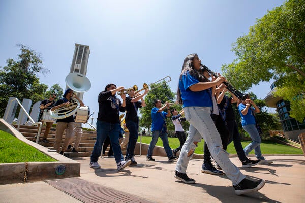 UCR Highlander Pep Band | UCR News | UC Riverside