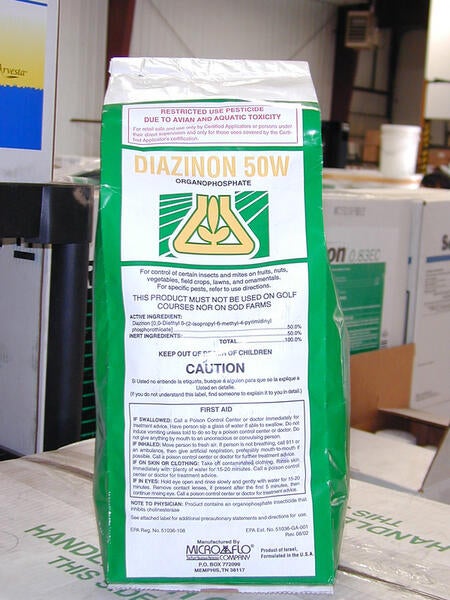 Diazinon | UCR News | UC Riverside