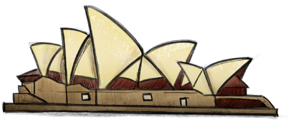 A World of Opportunities: Sydney Opera House Illustration | UCR News ...