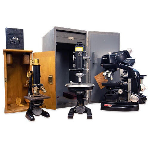 Microscope Collection | UCR News | UC Riverside