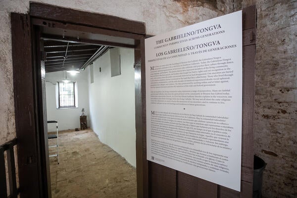 Steven Hackel- Mission San Gabriel | UCR News | UC Riverside