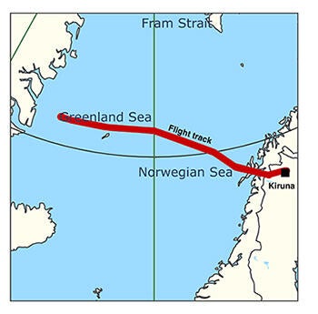 Flight route | UCR News | UC Riverside