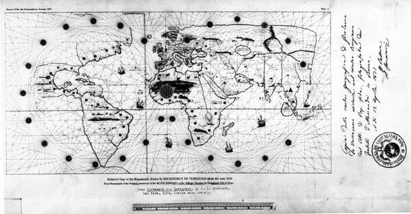 16th Century World Map | UCR News | UC Riverside