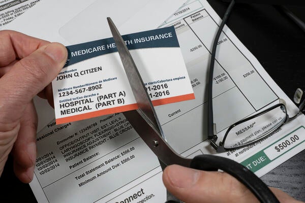 Man cuts fake Medicare card | UCR News | UC Riverside